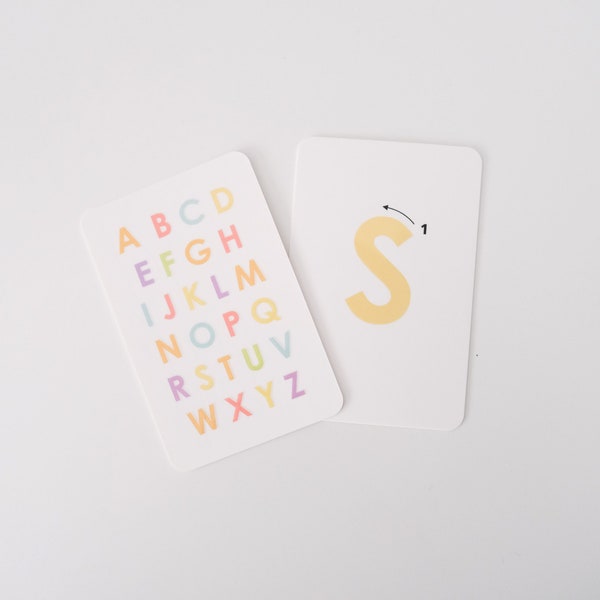 Abc Cards - Etsy