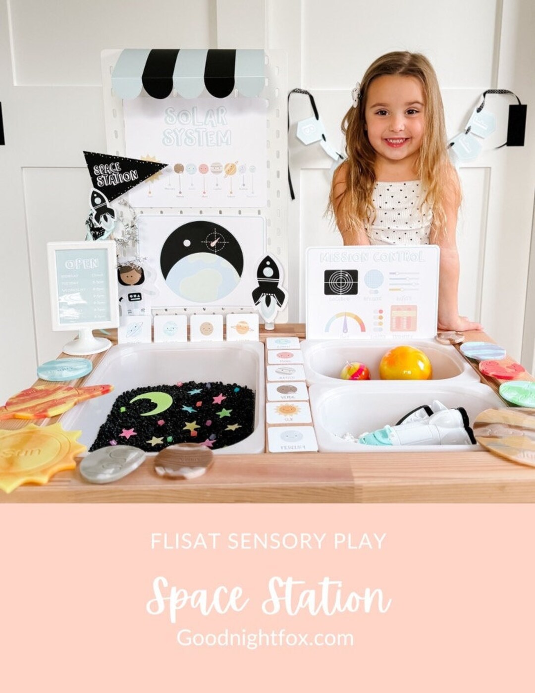 Space Station Solar System Planets Dramatic Play & Printable Worksheets ...