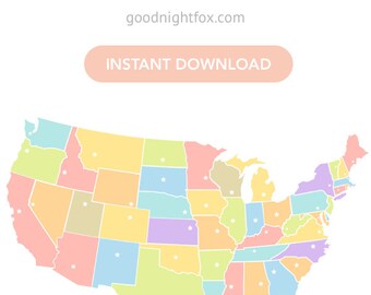 Montessori Art Home School Printable Educational Print | Etsy