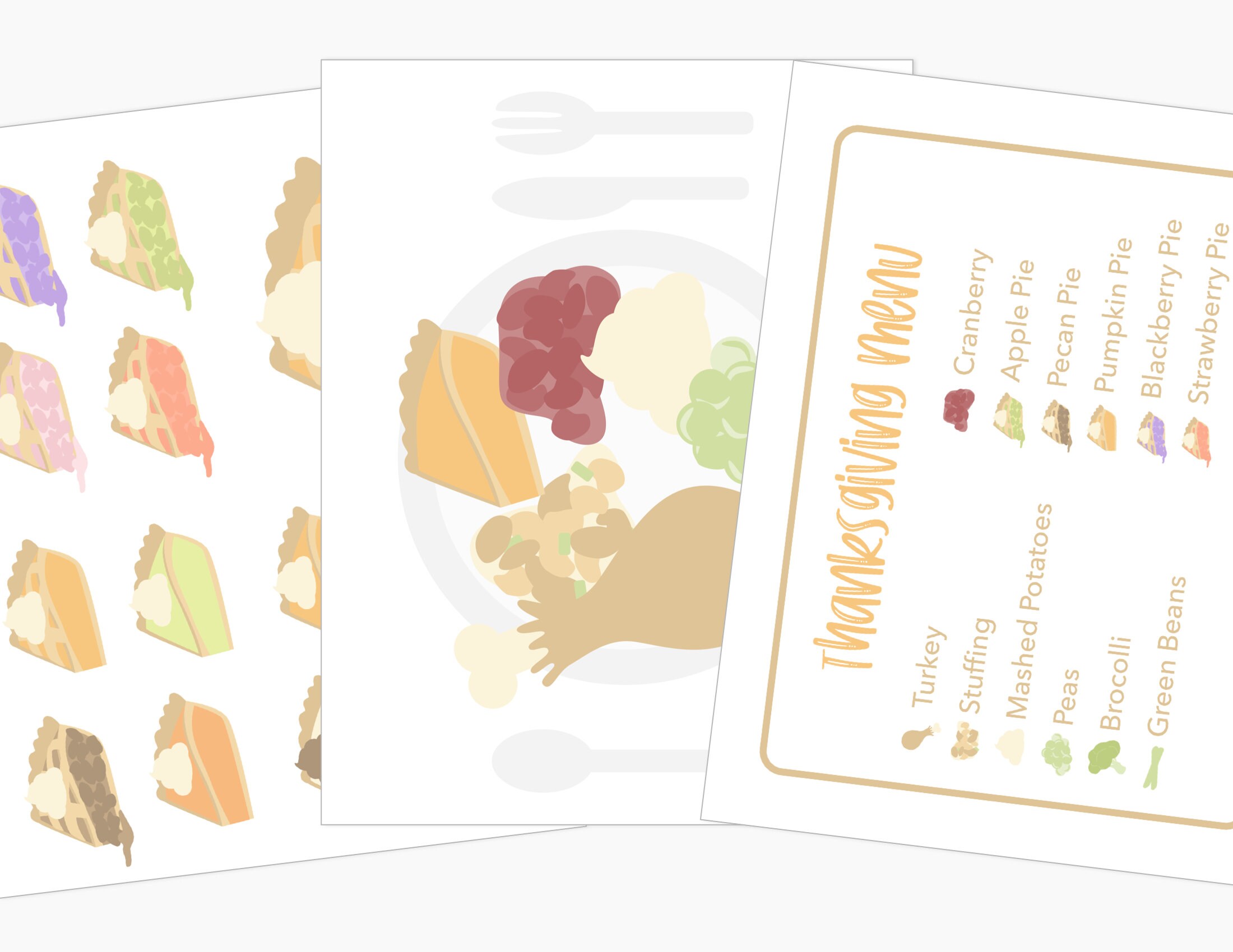 Thanksgiving Dramatic Play & Printable Worksheets - Etsy