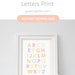 Montessori Wall Art Montessori Decor Learn Alphabet - Etsy