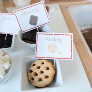 Hot Cocoa Dramatic Play Printables, Printable Play, Printable ...