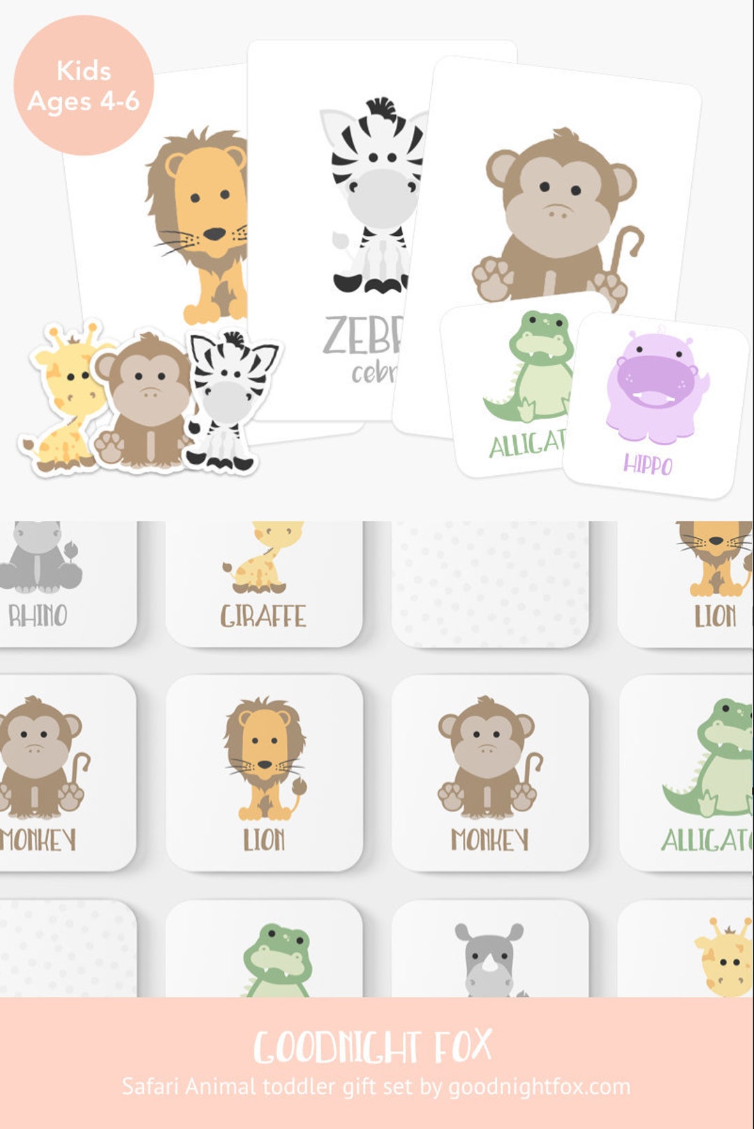 Safari Birthday Gift, Toddler Gift Set, Birthday Gift Set, Baby Gift ...