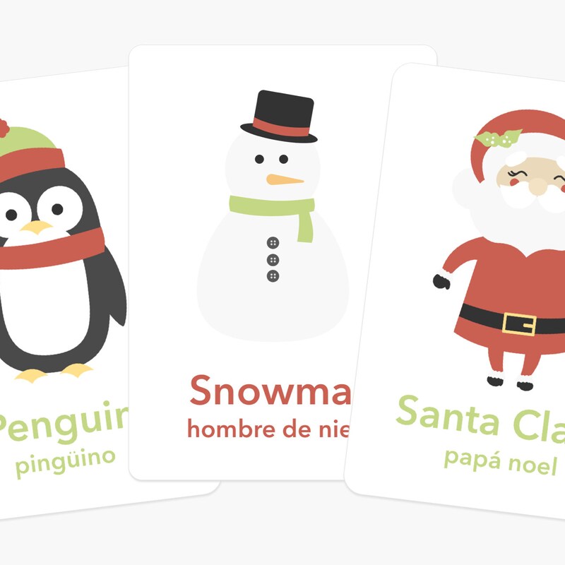Spanish Xmas Card - Etsy
