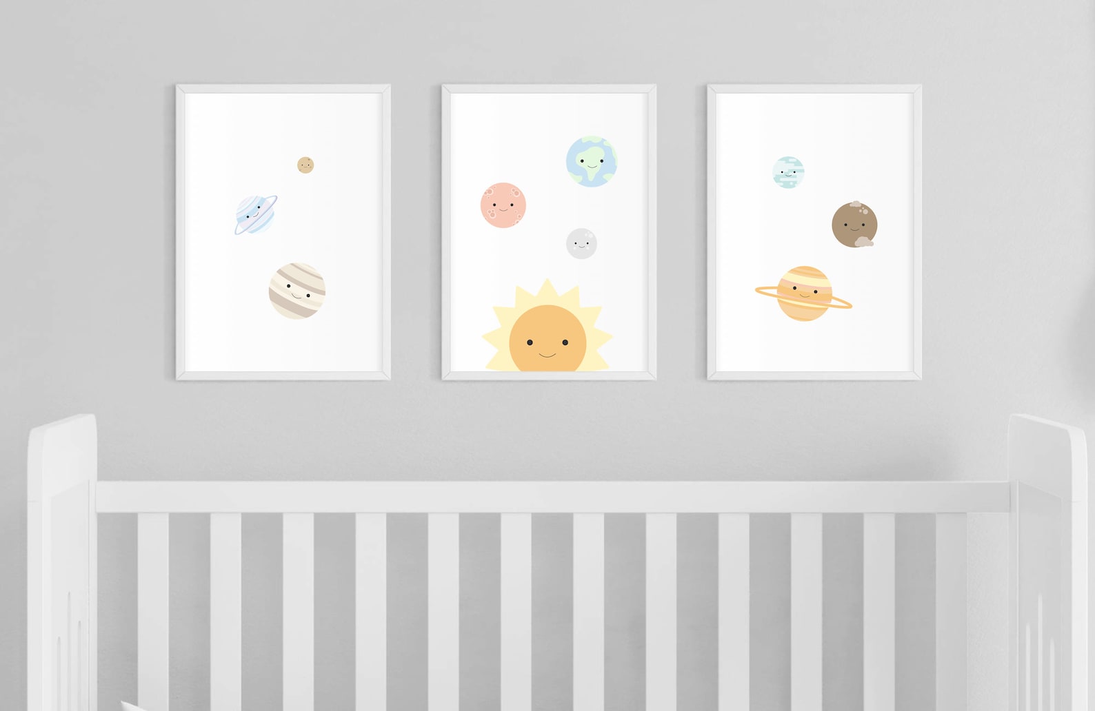 Solar System Nursery Planets Nursery Space Nursery Lunar - Etsy