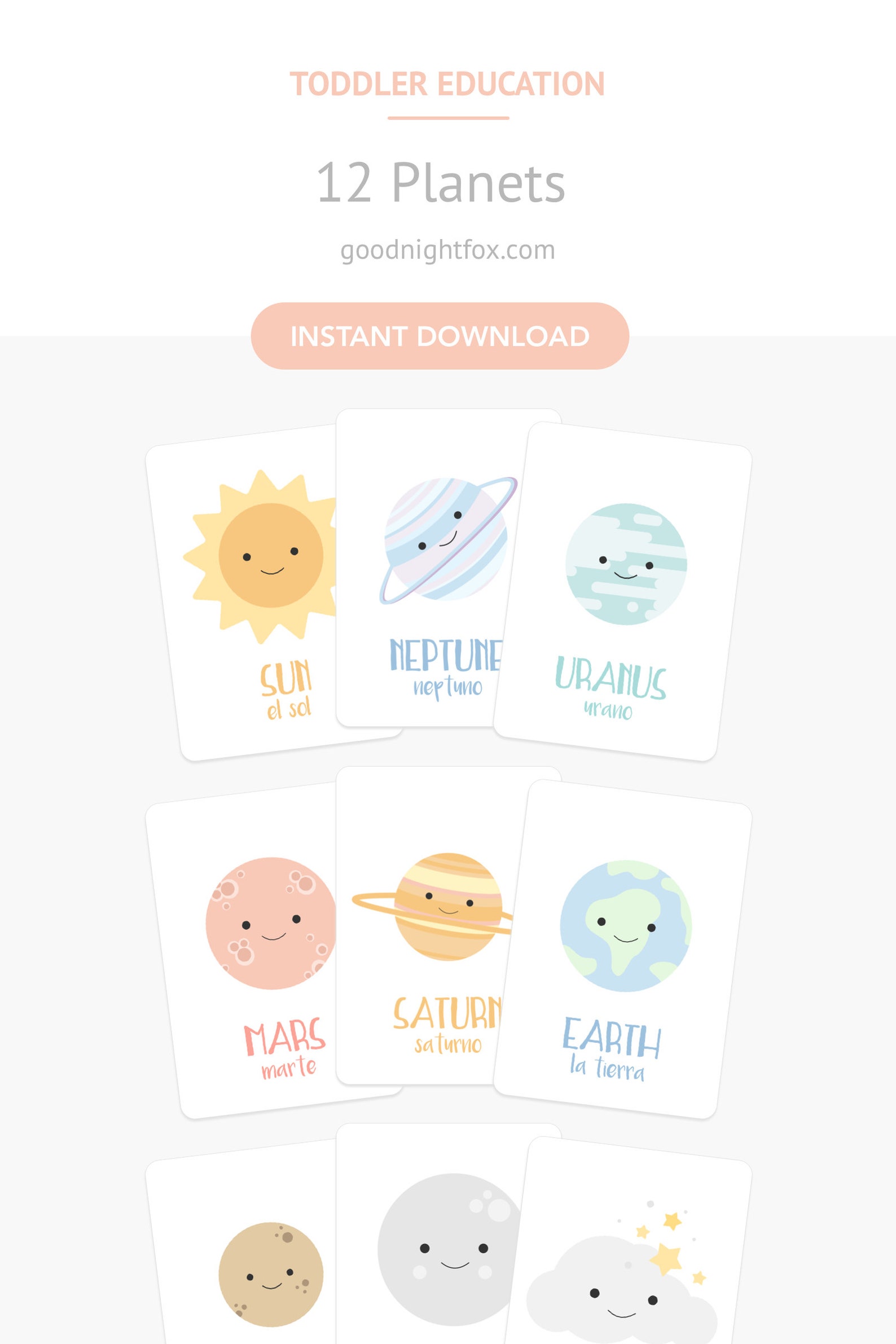 Digital Flashcard Classroom Bundle Quiet Toddler Activity | Etsy