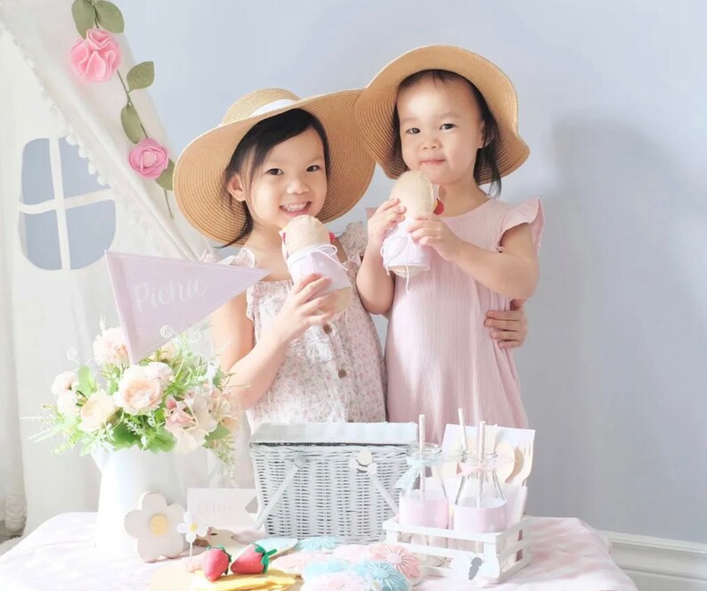 Picnic Printable Dramatic Play Set and Kite Pinwheel - Etsy