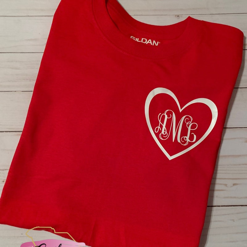 Heart T Shirt - Etsy