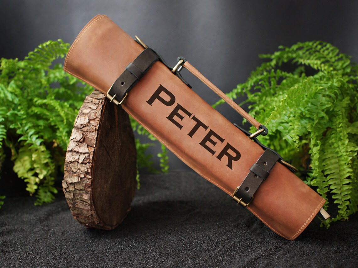 Personalized Leather Knife Roll Custom Knife Case Leather - Etsy