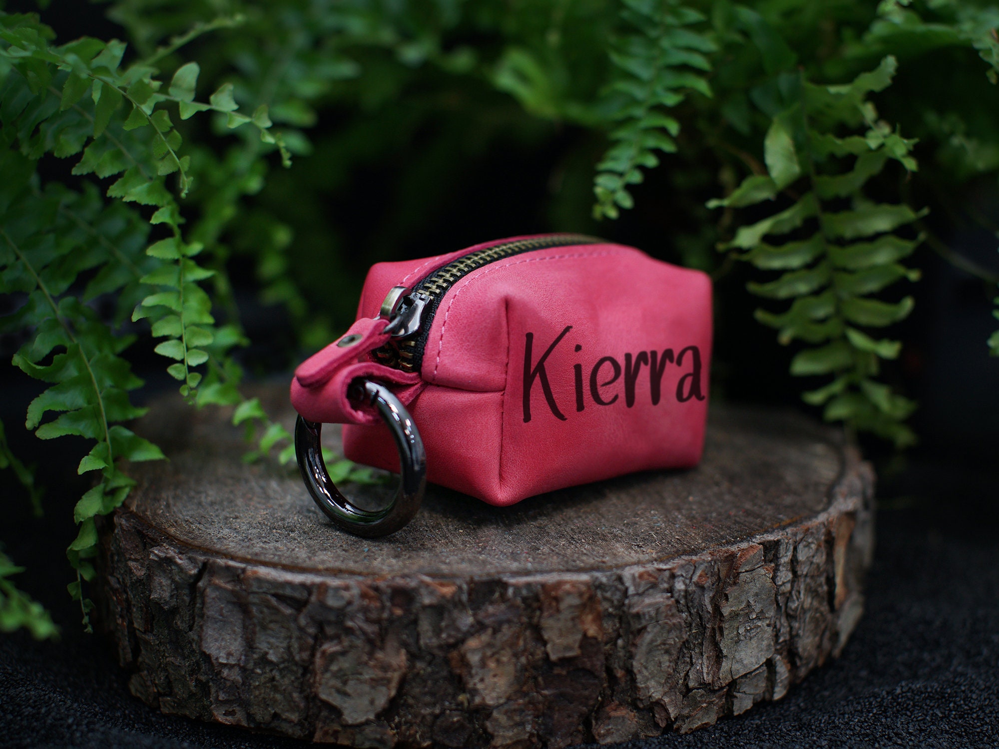 Personalized Dog Poop Bag Holder Leather Dog Waste Bag | Etsy