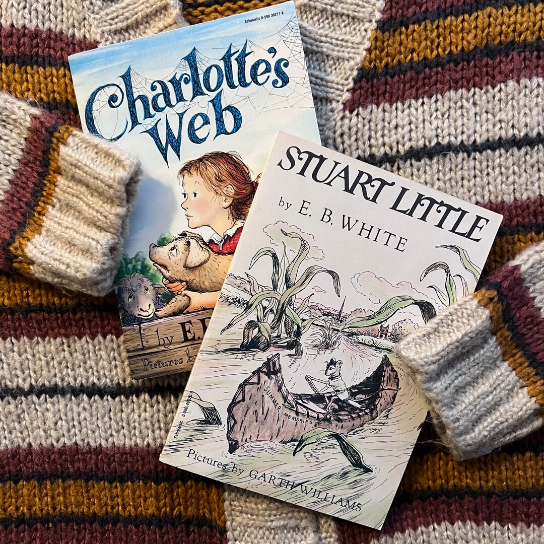 Vintage 80s Charlottes Web & Stuart Little Chapter Books Lot - Etsy