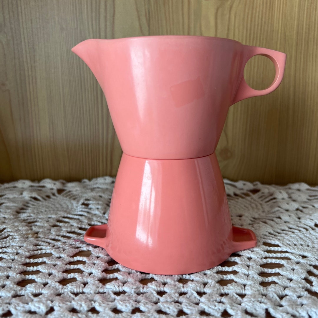 VINTAGE MCM Melmac Style Cream & Sugar SET by Dorchester. Melamine ...
