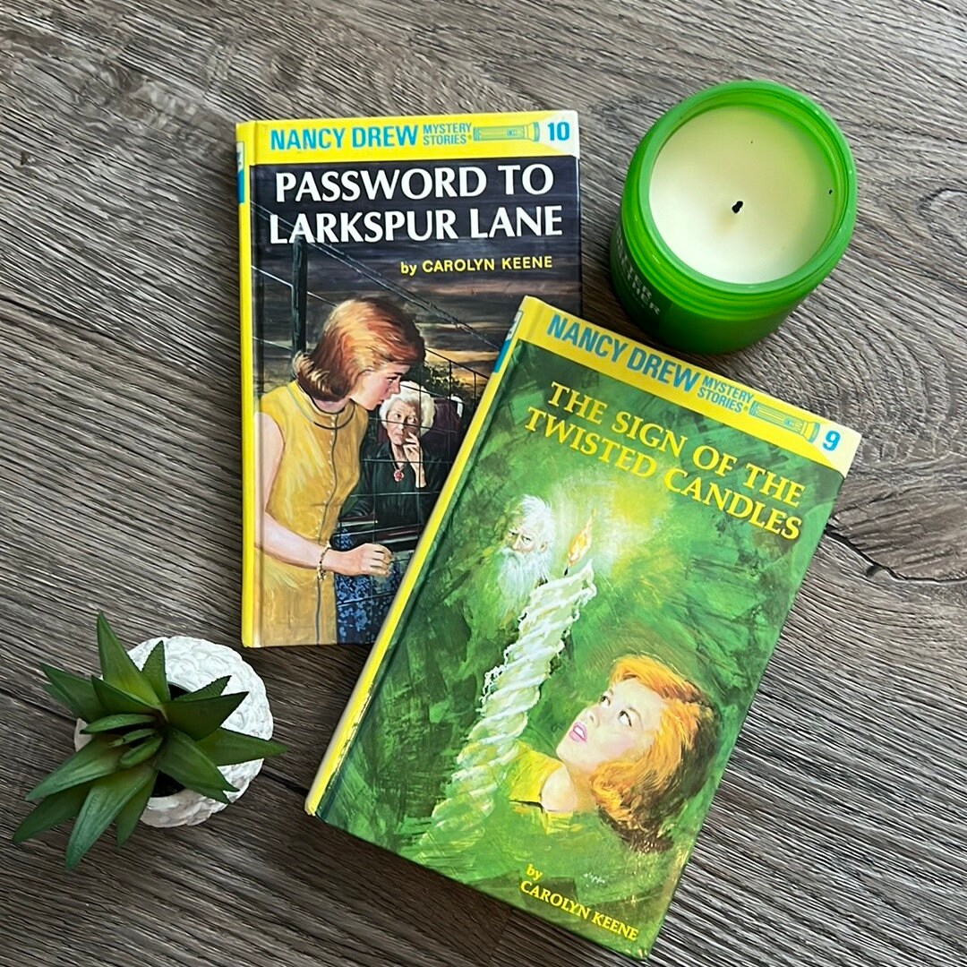 VINTAGE Y2K Nancy Drew Book Lot, by Carolyn Keene - Etsy