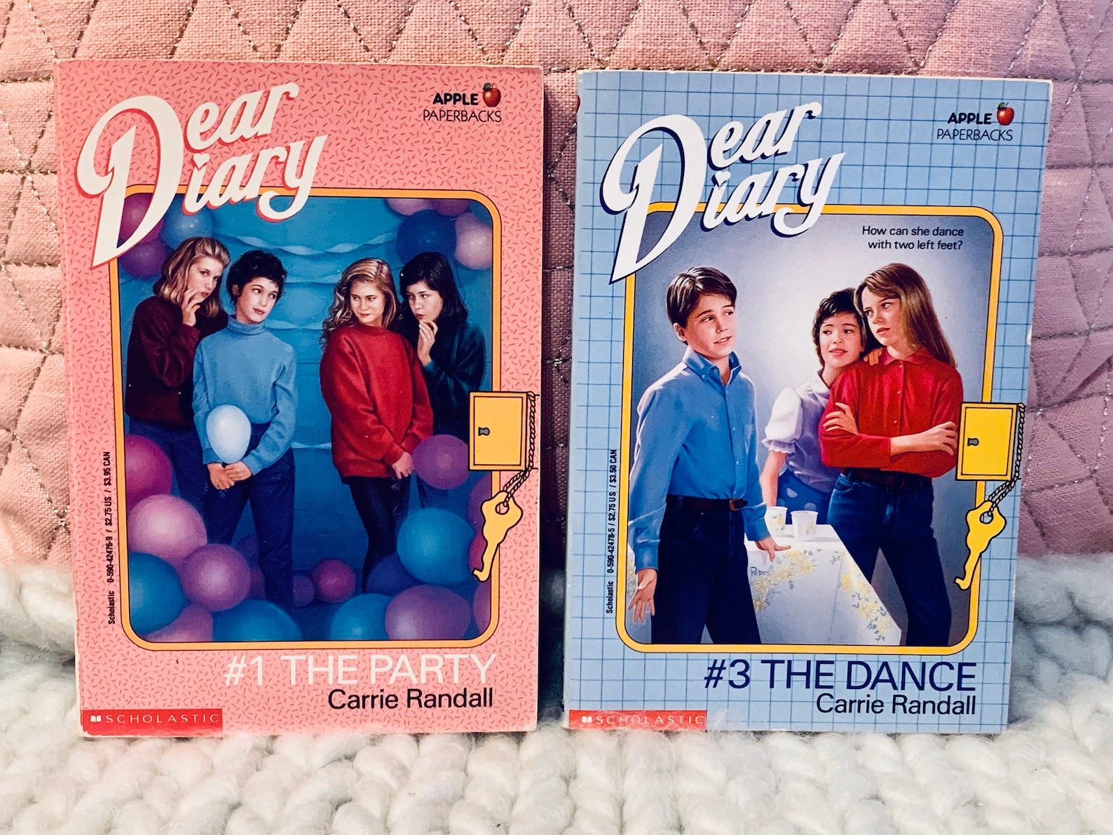 Vintage 1990's Dear Diary Books by Carrie Randall LOT OF 2 - Etsy