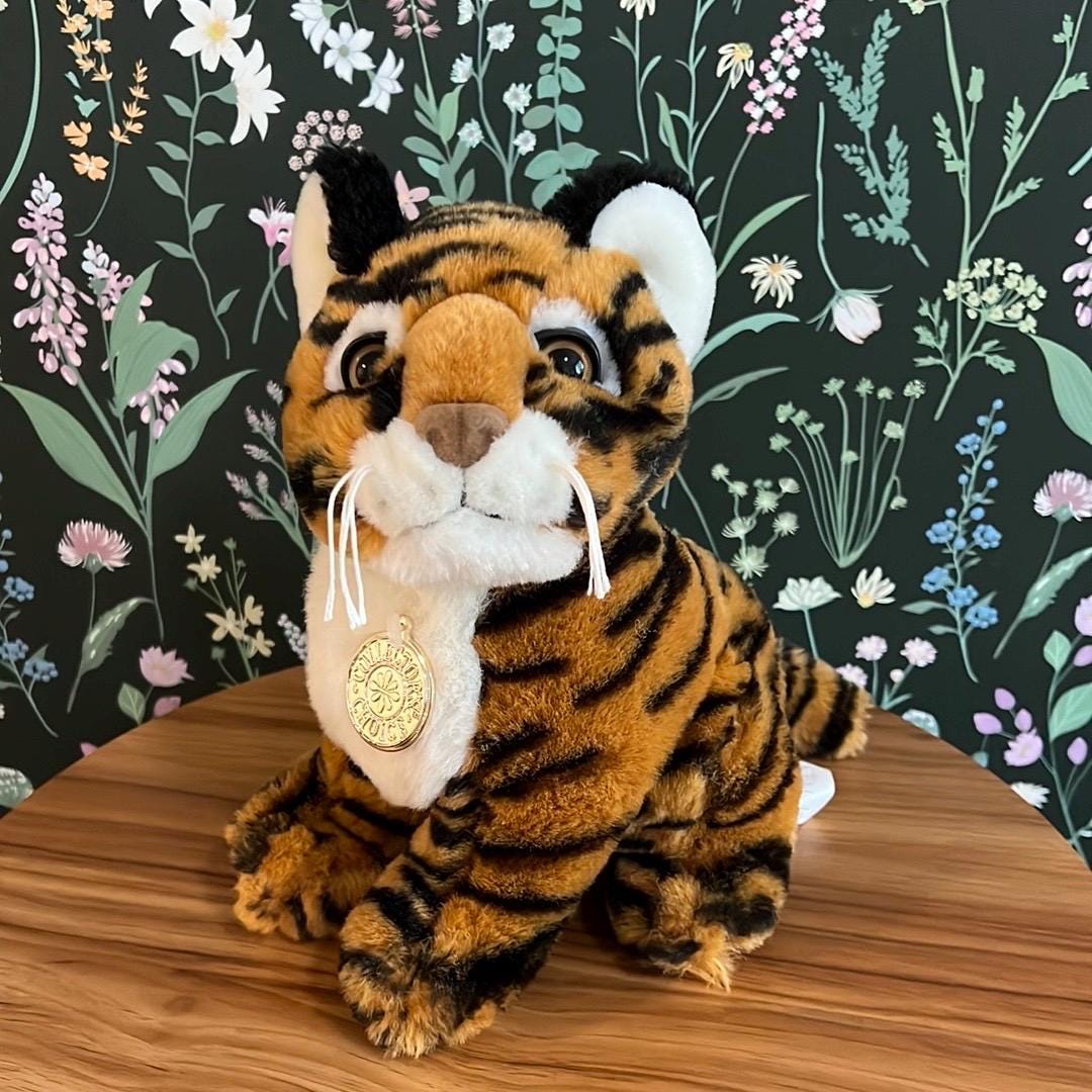 VINTAGE Tiger Plush Collectors Choice Soft & Cuddly Dan Dee ...