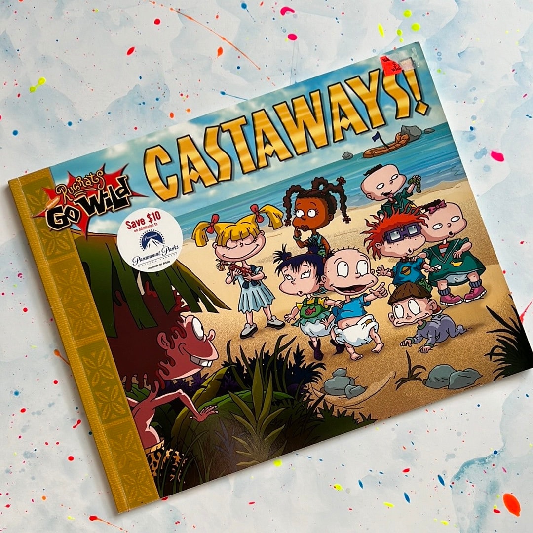 VINTAGE Nickelodeon Rug Rats Castaways Book! 2004 First Edition - Etsy