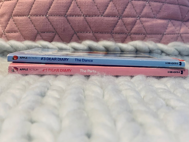 Vintage 1990's Dear Diary Books by Carrie Randall LOT OF 2 - Etsy