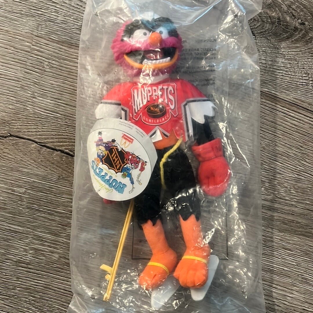 VINTAGE NEW in Original Sealed Bag Jim Henson’s MUPPETS Nhl Animal ...