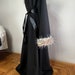 Hooded Robe With Fur, Witcher Robe, Cosplay Robe, Ceremonial Robe, Grim ...