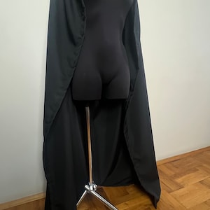 Cape With Chain, Chain Celtic Cape, Viking Cape, Black Cape, Long Cape ...