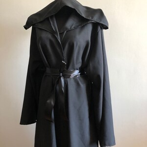 Black Robe Grim Reaper Costume Ceremonial Robe Wizard - Etsy