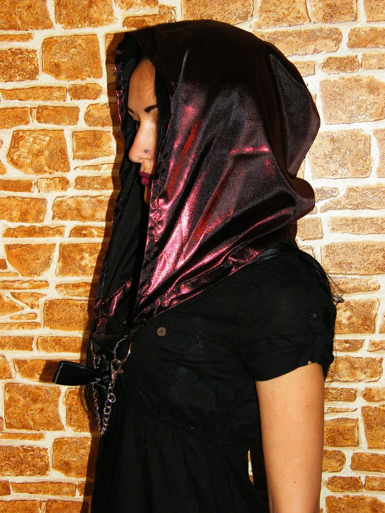 Festivals Hood, Victorian Hood, XXL Hood, Futuristic Hood, Large Hood ...