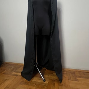 Cape With Chain, Chain Celtic Cape, Viking Cape, Black Cape, Long Cape ...