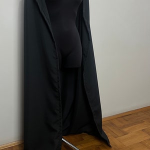 Cape With Chain, Chain Celtic Cape, Viking Cape, Black Cape, Long Cape ...