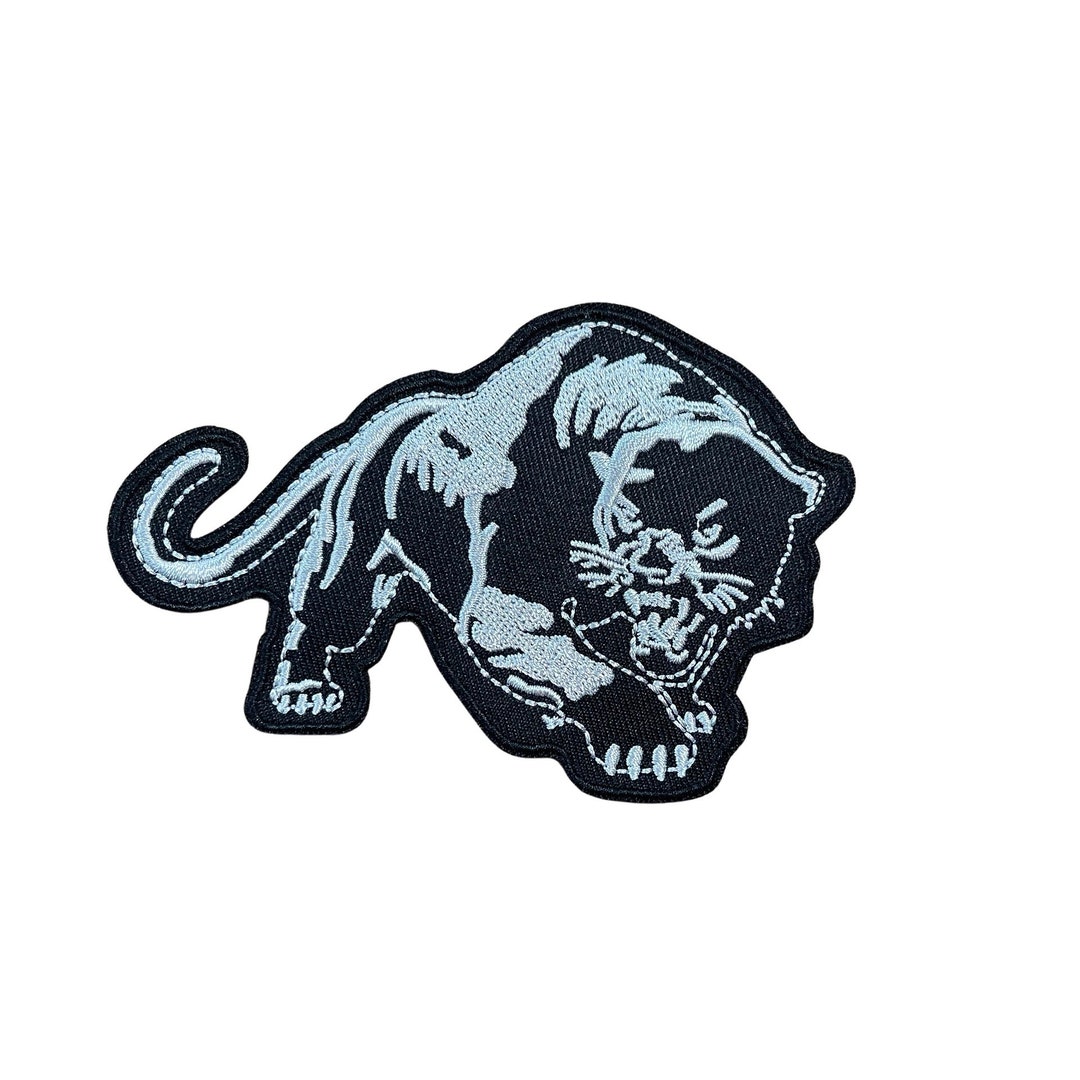 Black Panther Iron on Patch - Etsy