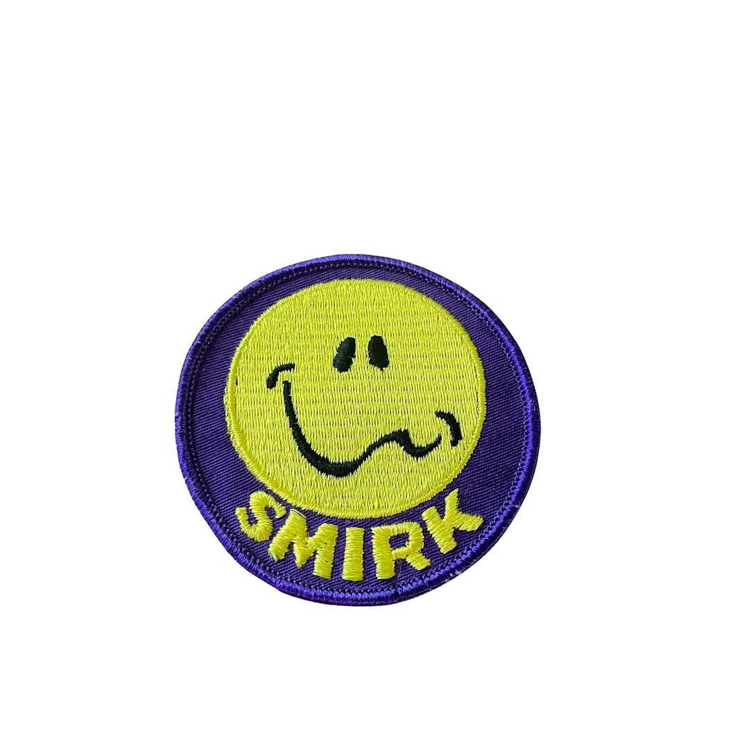 Smirk Face Patch - Etsy