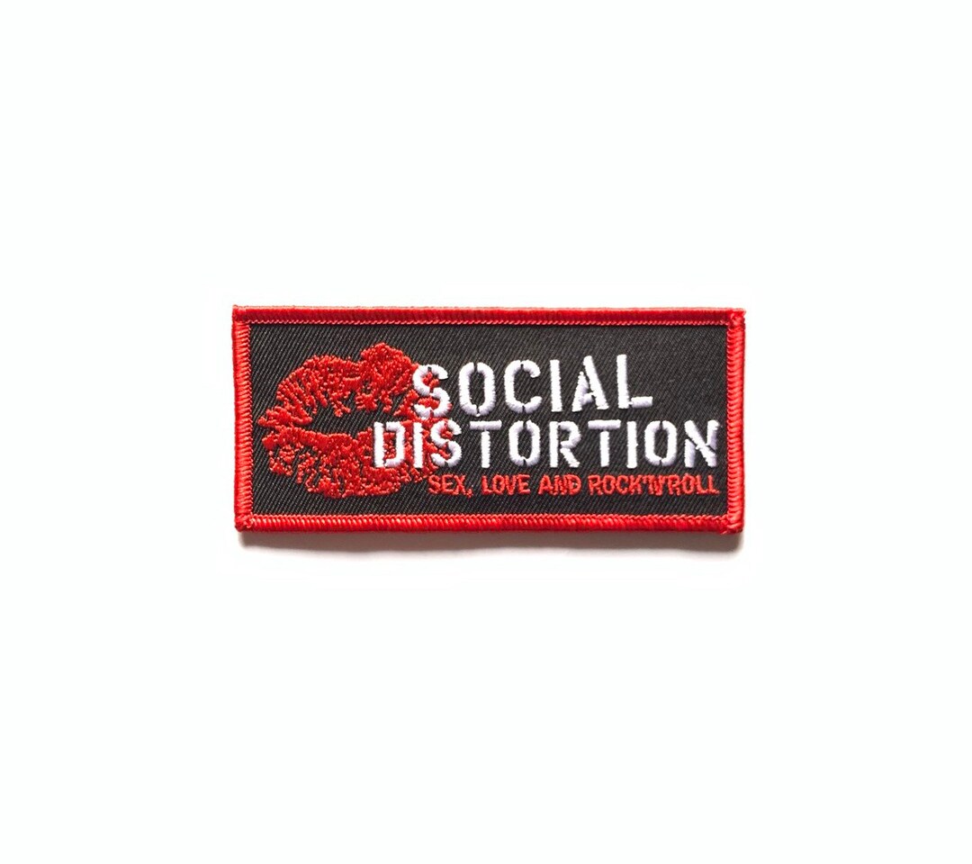 Social Distortion Patch - Etsy