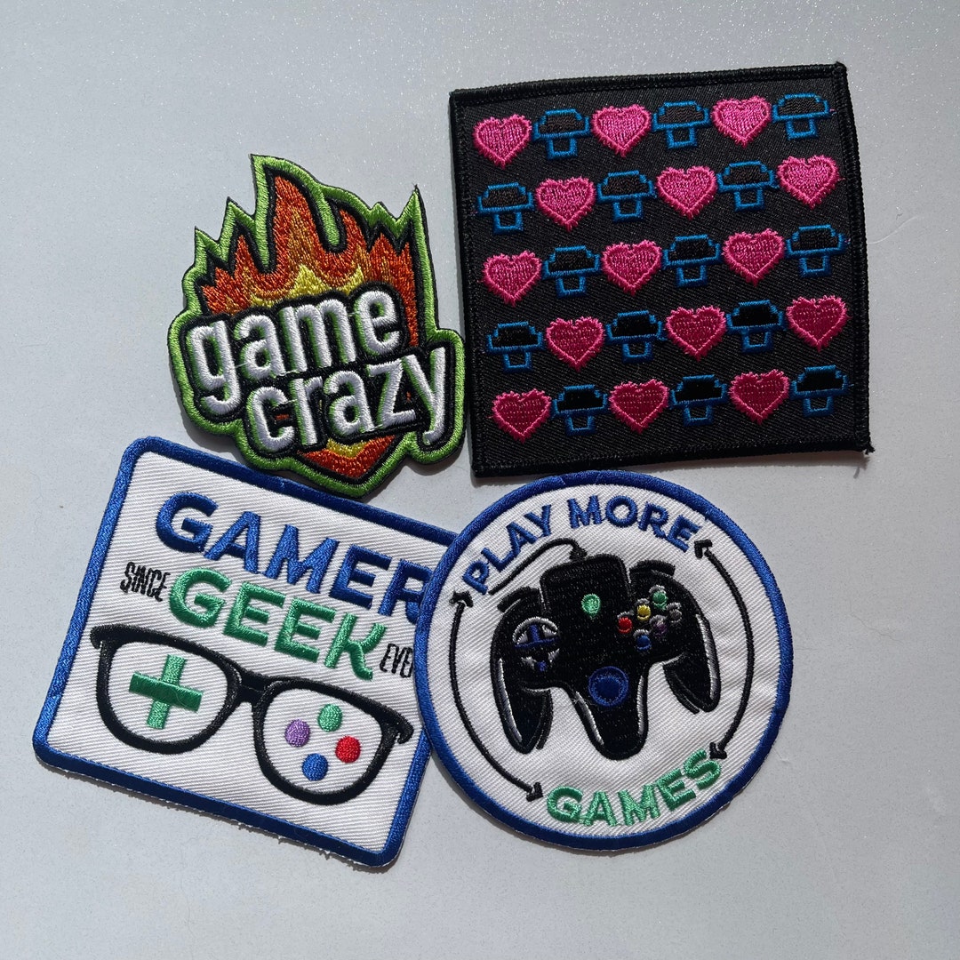 Gamer Iron on Patch - Etsy