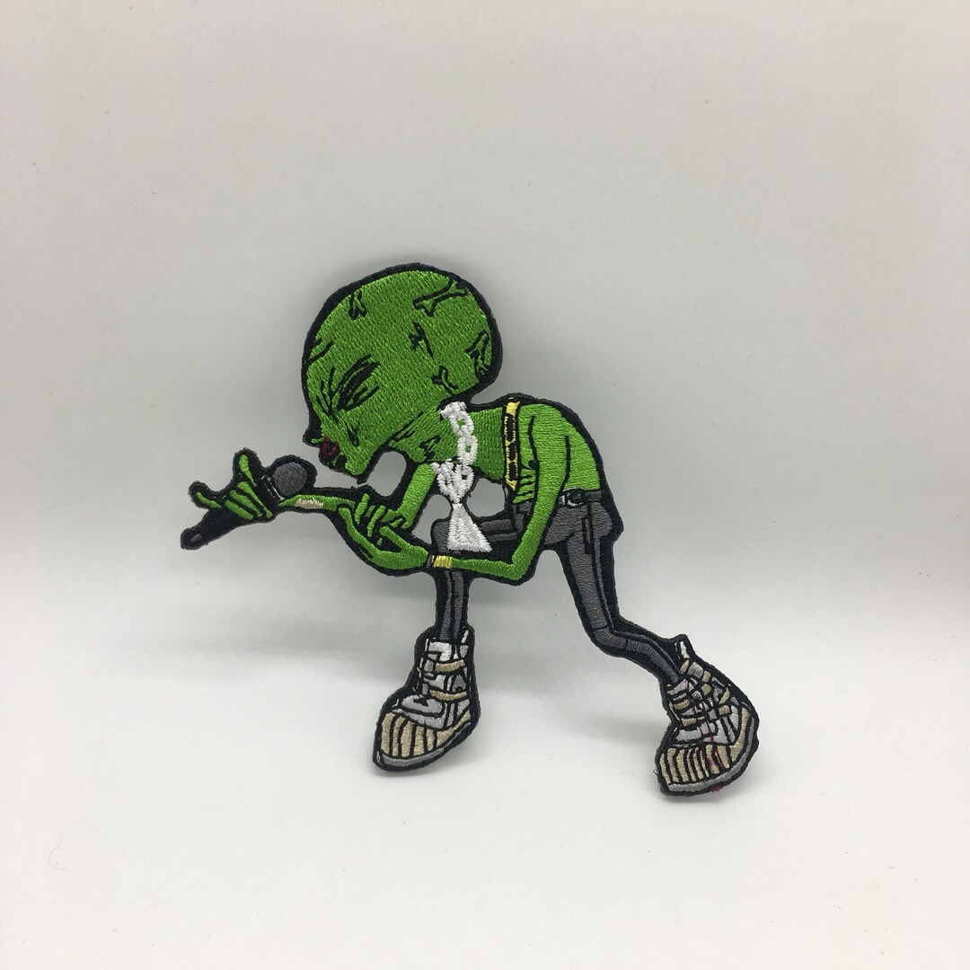 Alien Iron on Patch - Etsy