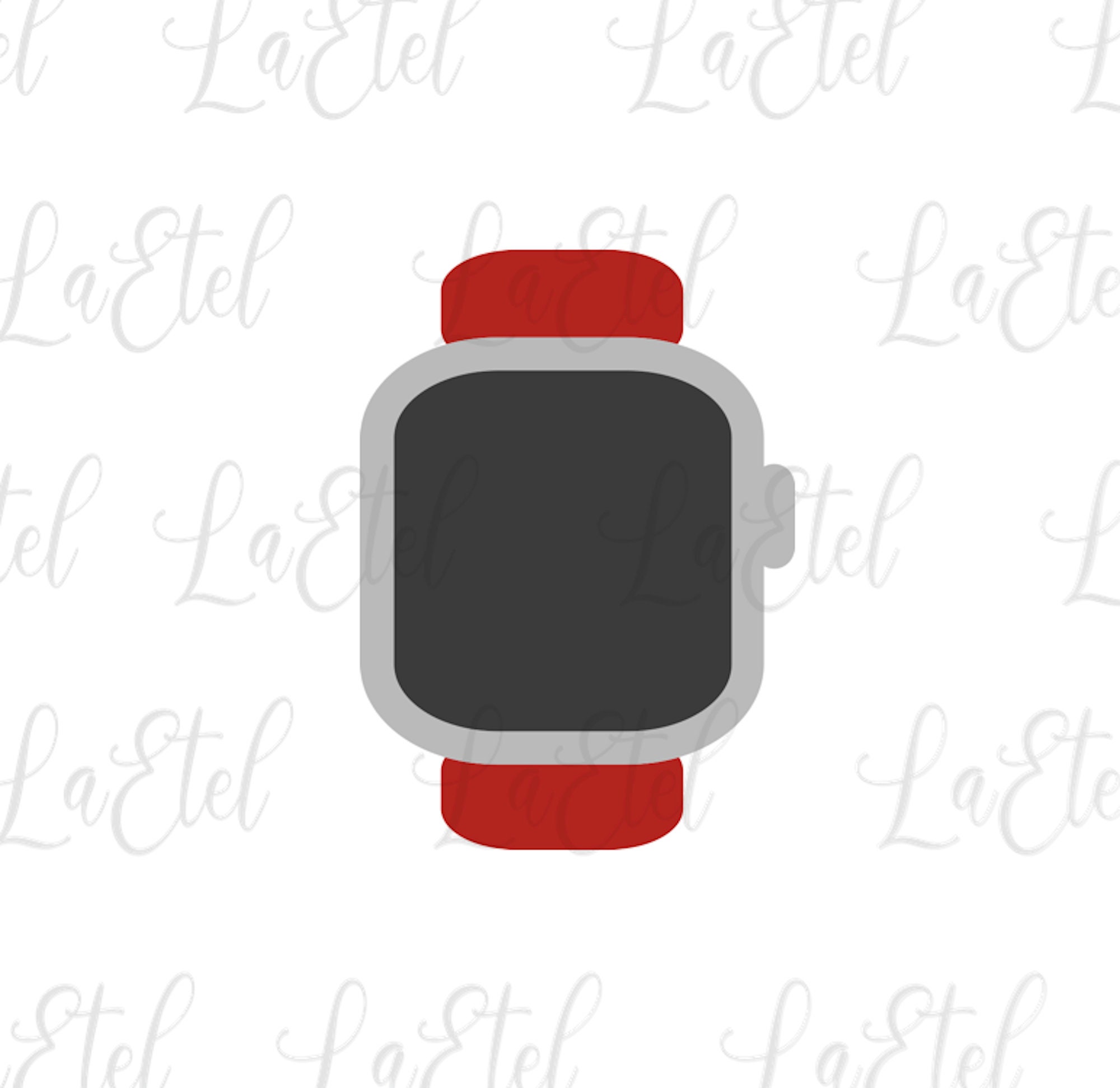 Apple Iwatch SVG, PNG, Clipart, Red, Blue, Black, Pink, Wristband - Etsy