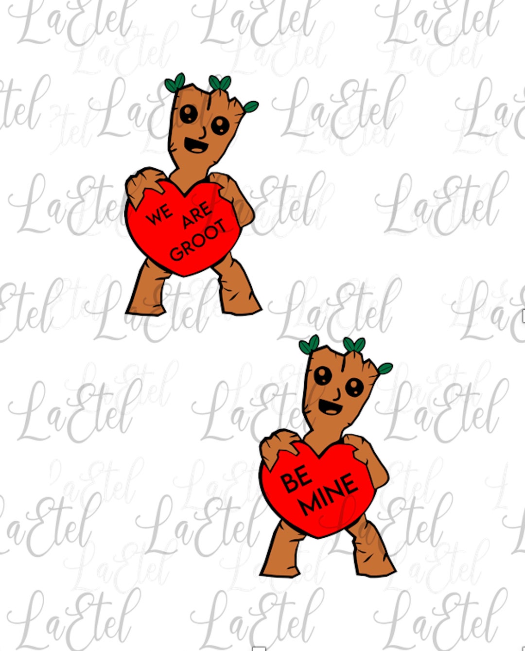 Valentine, Groot, SGV, PNG, Digital Download, Guardians of the Galaxy ...