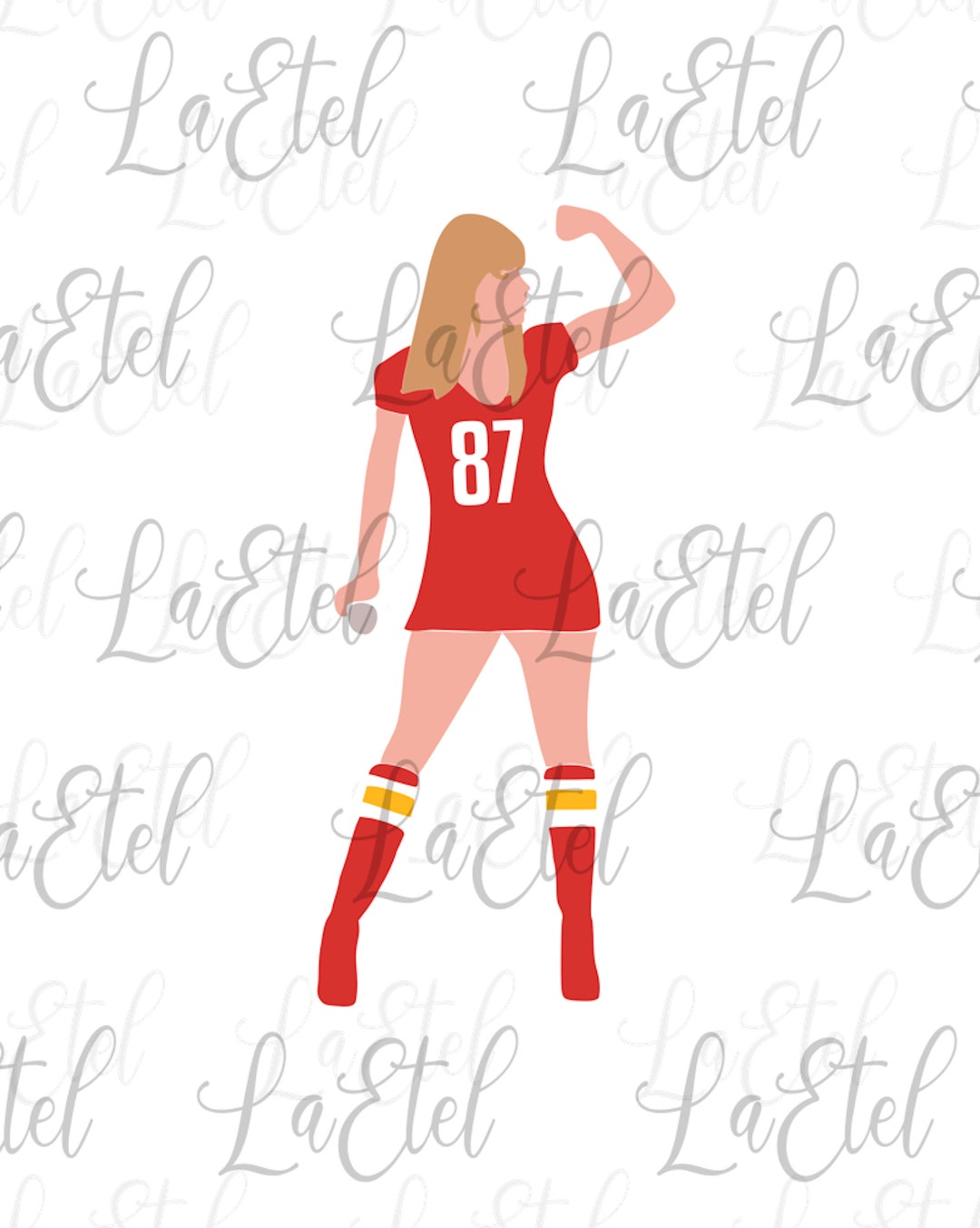 Taylor SVG, PNG Kelce Era, Kansas City NFL - Etsy