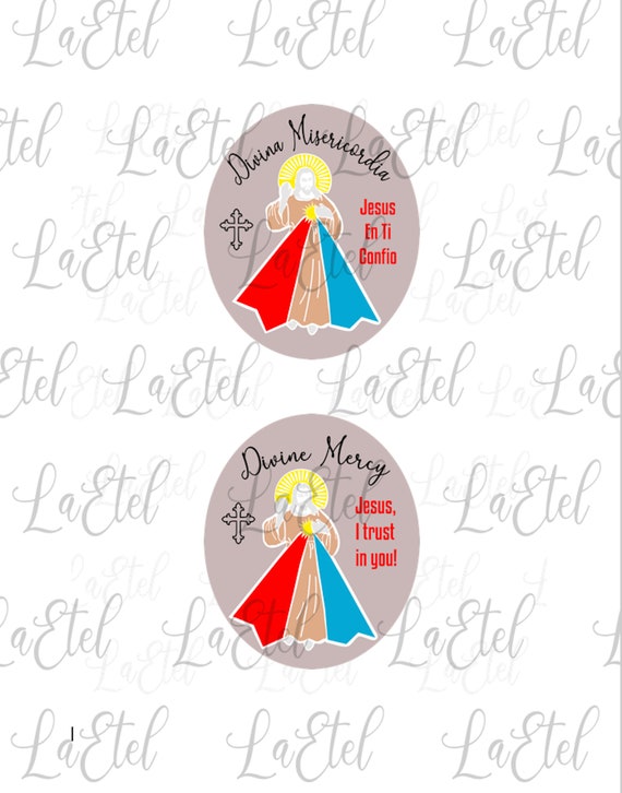 Divine Mercy SVG Digital Download Jesus I Trust in You - Etsy Canada