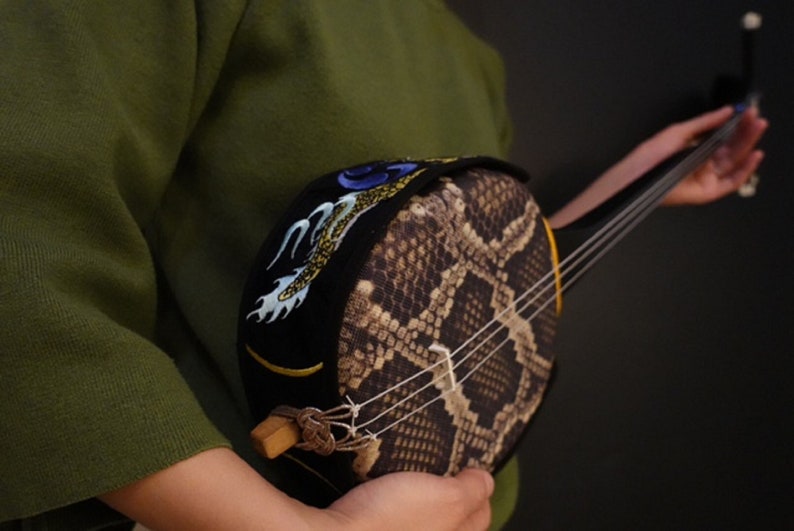 Okinawa Sanshin Okinawa Shamisen Okinawa Guitar Japanese Shamisen ...