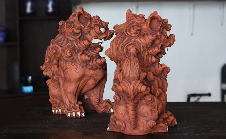 Japanese Shisa Dog Gift Celebration Present Japanese Ceramics Ryuku ...