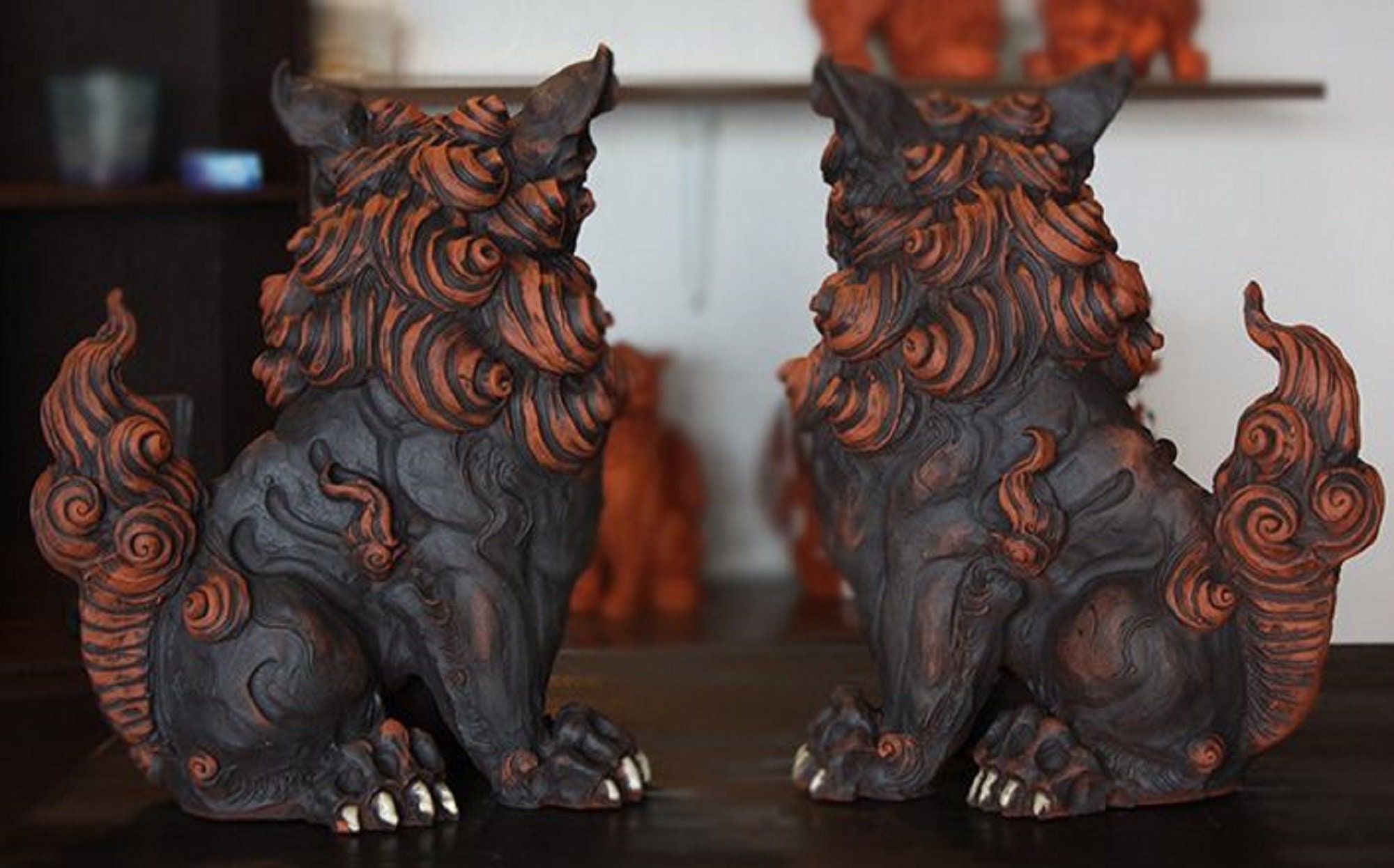 Japanese Shisa Dog Gift Celebration Present Japanese Ceramics | Etsy