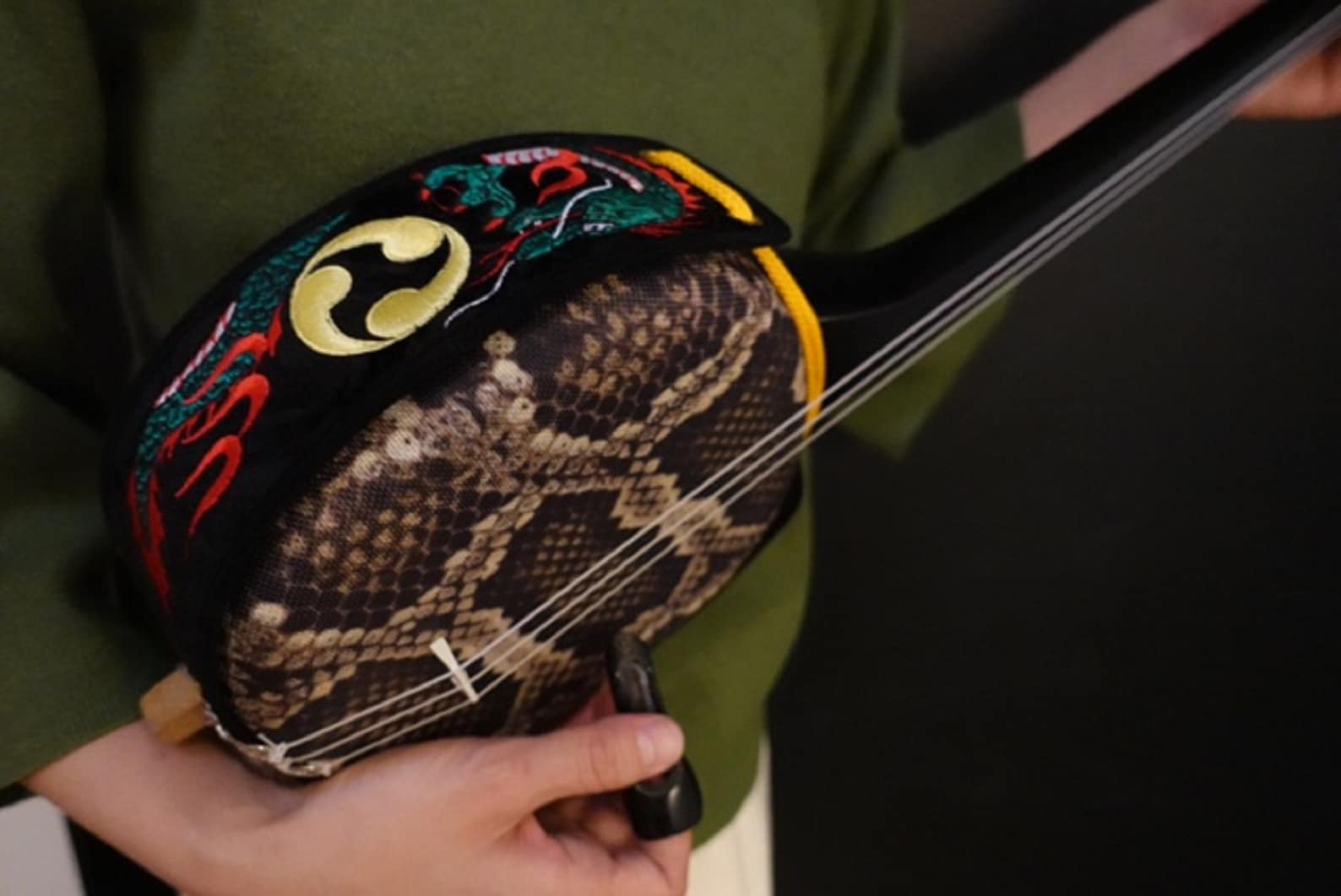 Okinawa Sanshin Okinawa Shamisen Okinawa Guitar Japanese Shamisen ...