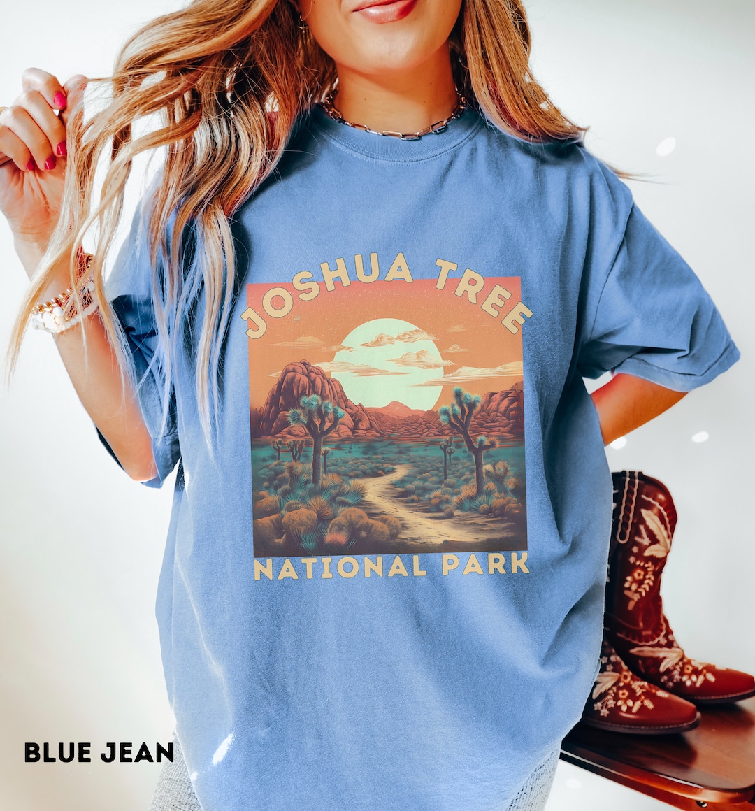 Comfort Colors, Joshua Tree National Park, National Park Shirt, Hiking ...