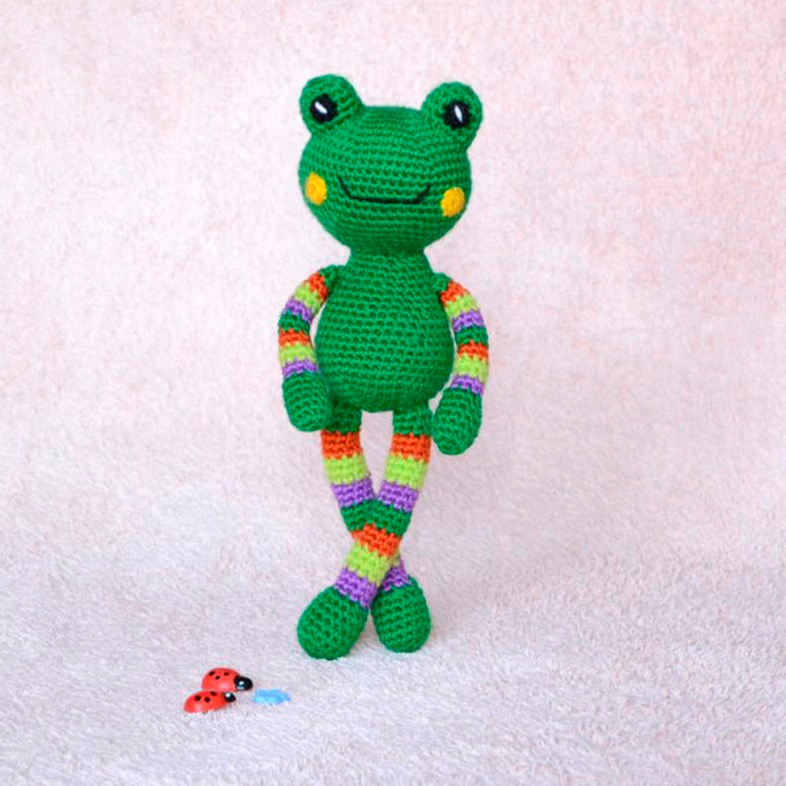 Stuffed Animal Frog Crochet Toy Baby Animal Plushy Soft Frog - Etsy