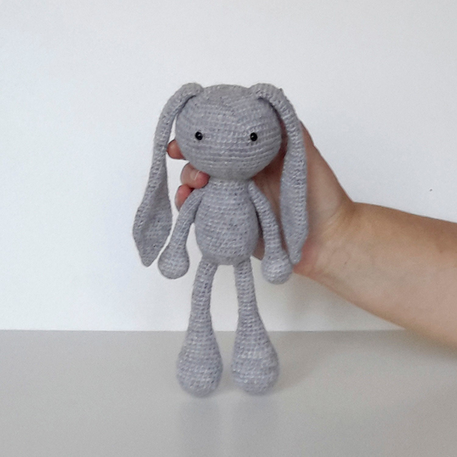 Soft Plush Toy Bunny Stuffed Rabbit Crochet Animal Amigurumi | Etsy