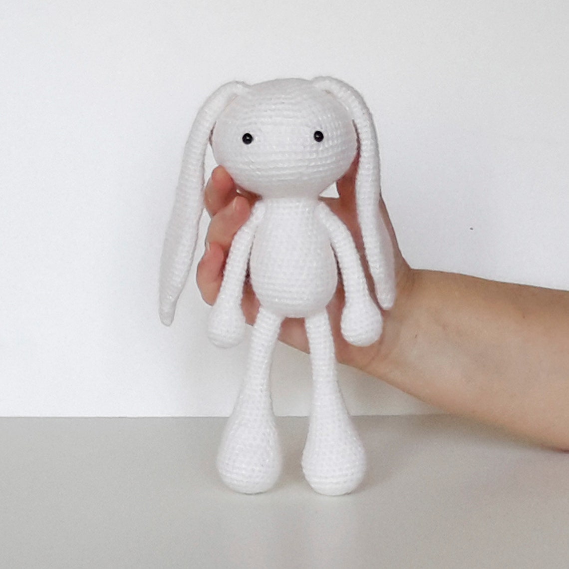 Soft Plush Toy Bunny Stuffed Rabbit Crochet Animal Amigurumi | Etsy