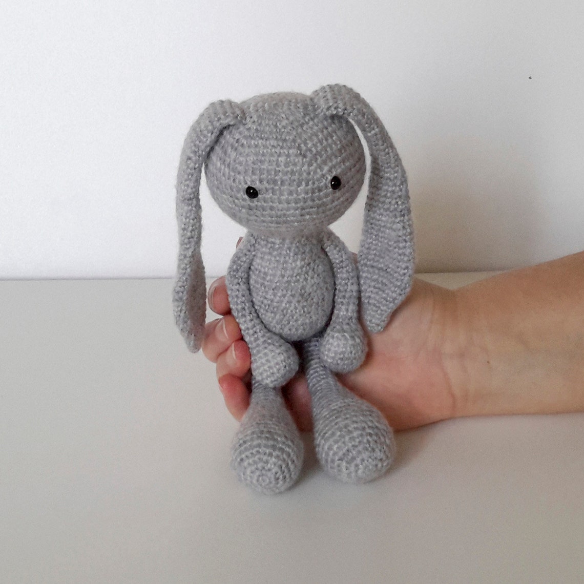 Soft Plush Toy Bunny Stuffed Rabbit Crochet Animal Amigurumi | Etsy