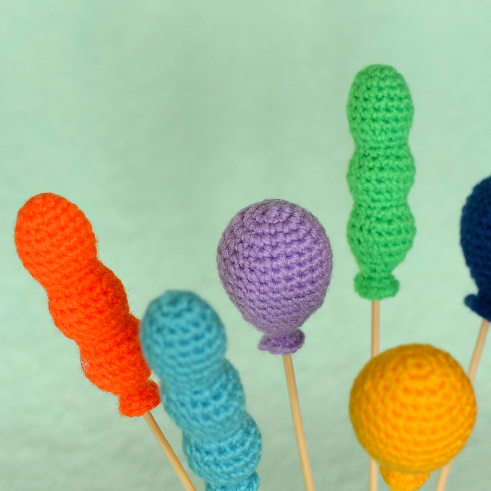 Balloon Picks Kids Cake Topper Table Centerpiece Sticks - Etsy