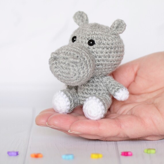 Small stuffed hippo store