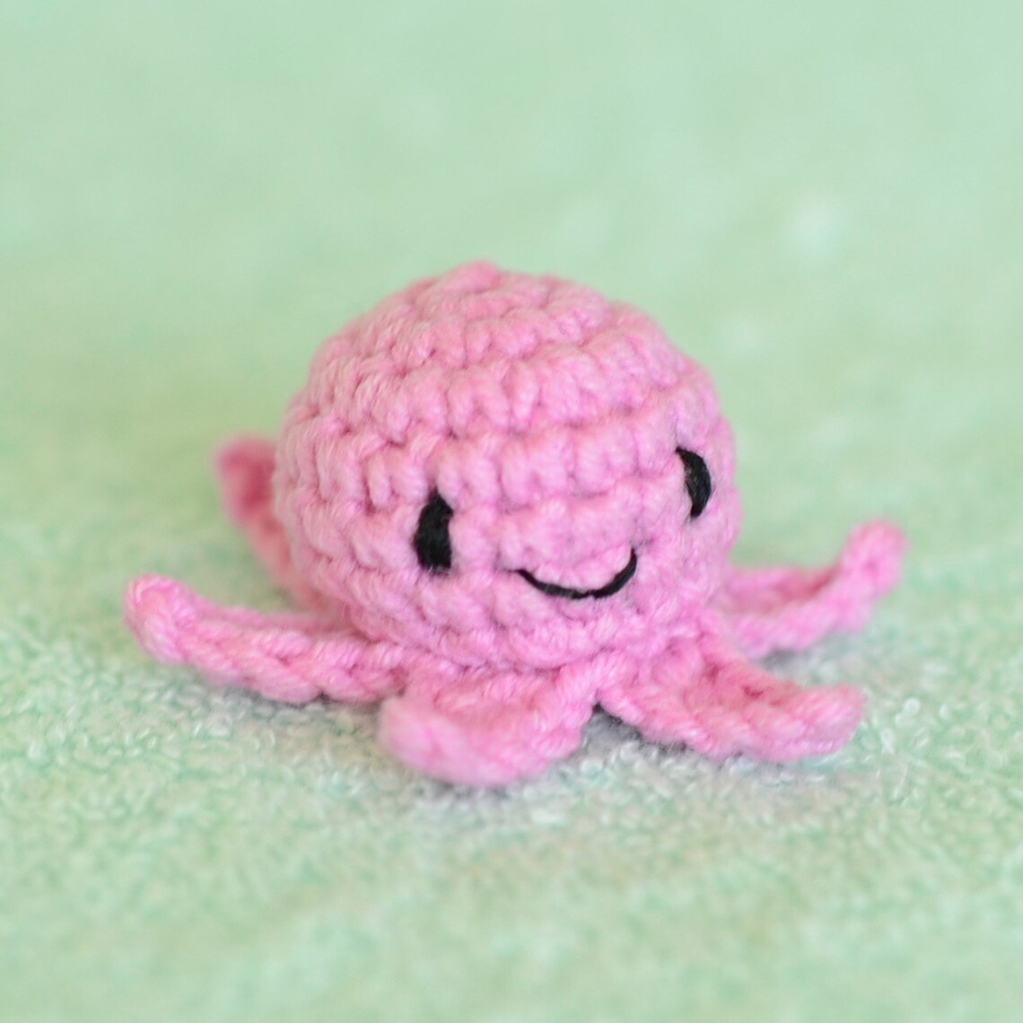 Small Octopus Mini Crochet Sea Creature Tiny Amigurumi Ocean - Etsy