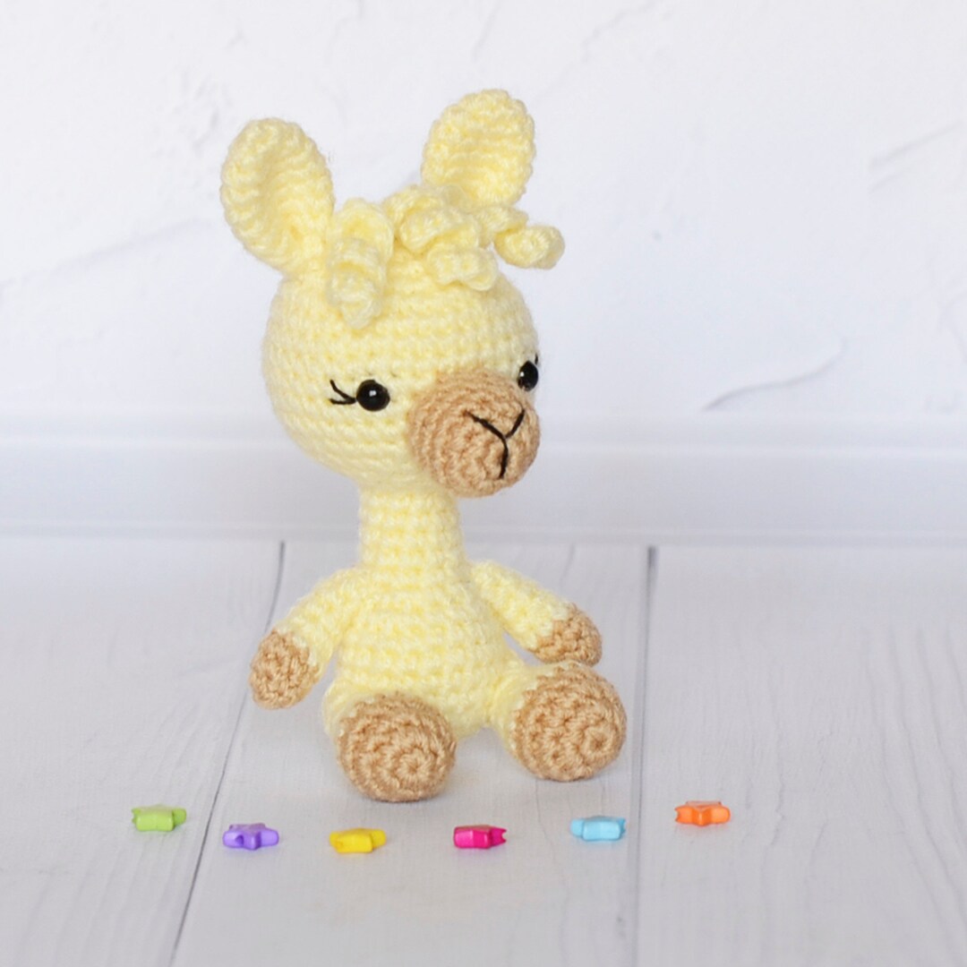 Llama Funny Stuffed Animal Softie Toddler Toy Cute Play Doll Little ...